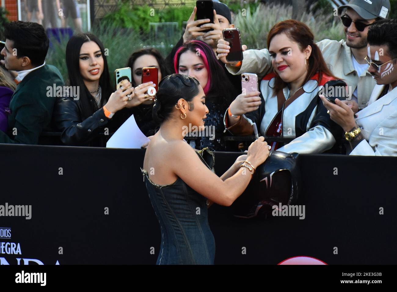 Satelite City, Mexico. 9th Nov, 2022. Actress Mabel Cadena attends red ...