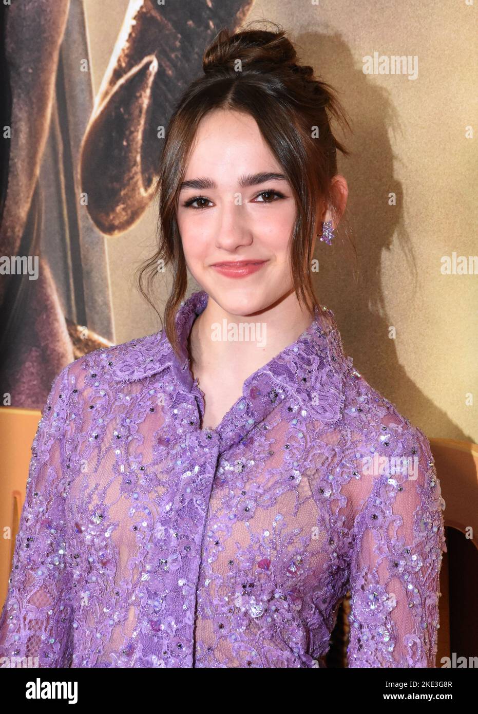 Los Angeles, California, USA 9th Novmeber 2022 Actress Marlow Barkley ...