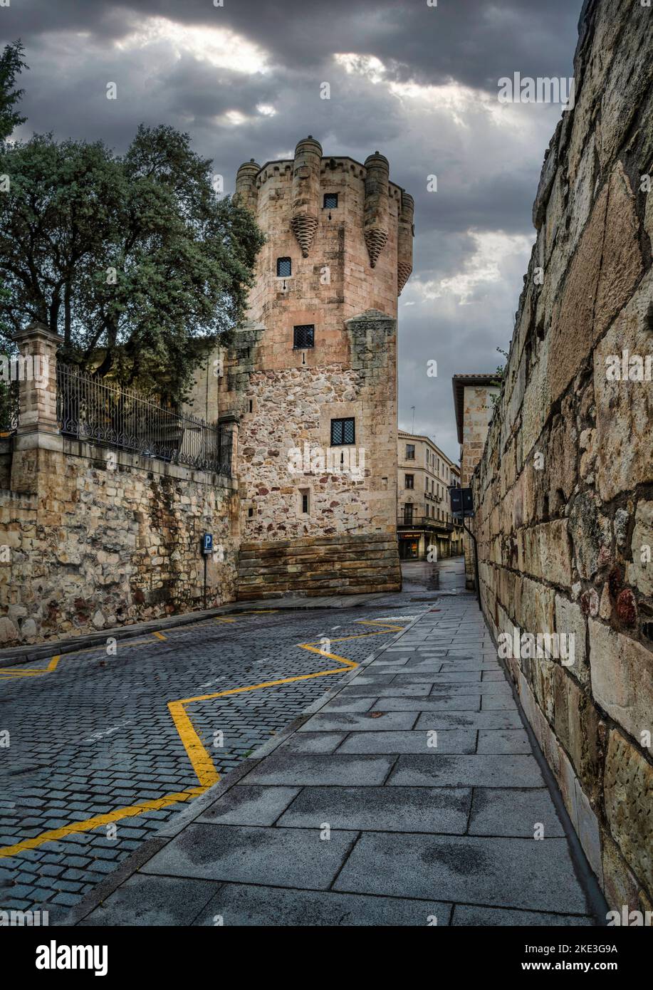 Clavero Tower. Salamanca. World Heritage City. Castile Leon. Spain ...