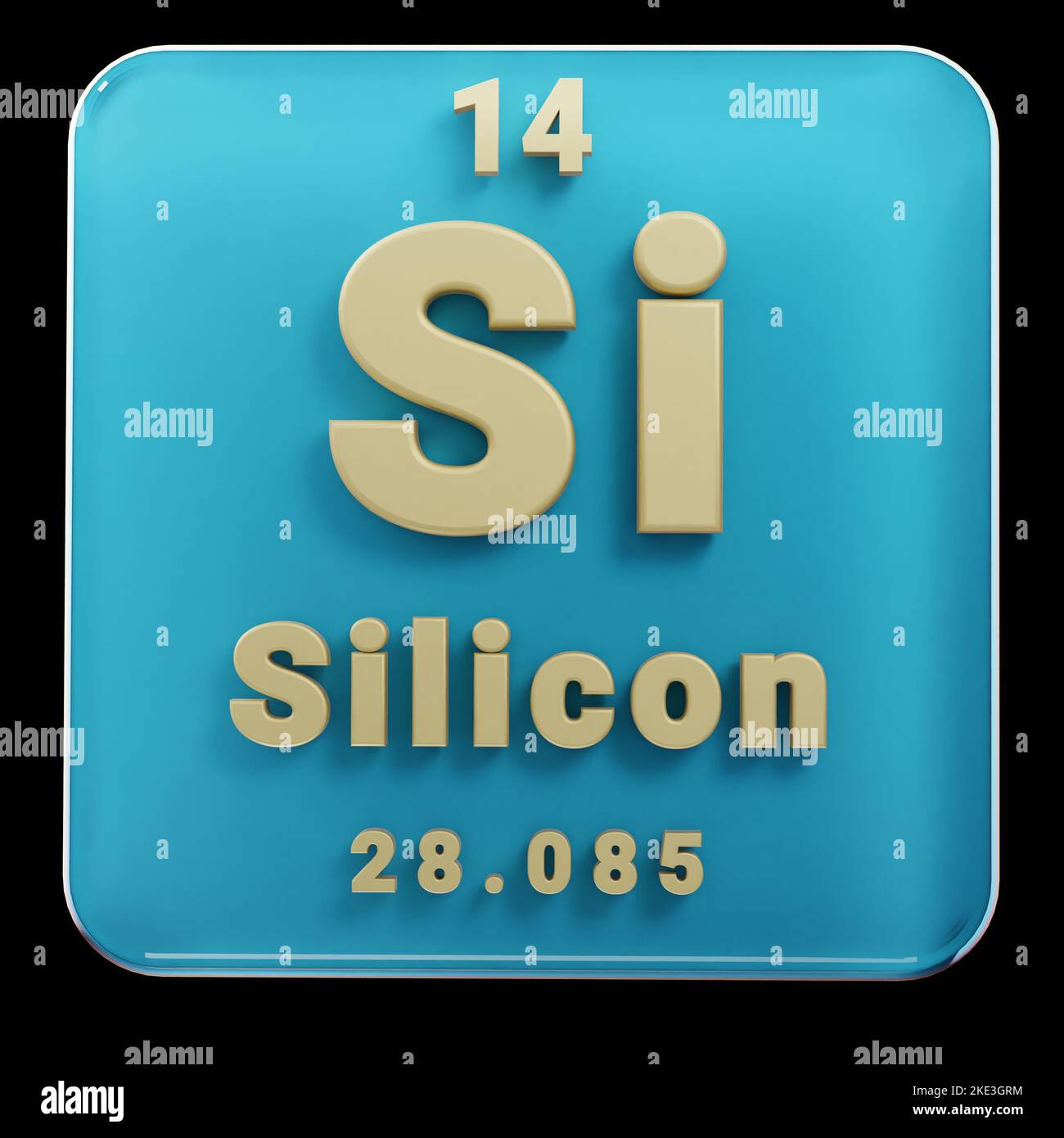 Beautiful abstract illustrations Standing black and red Silicon element ...