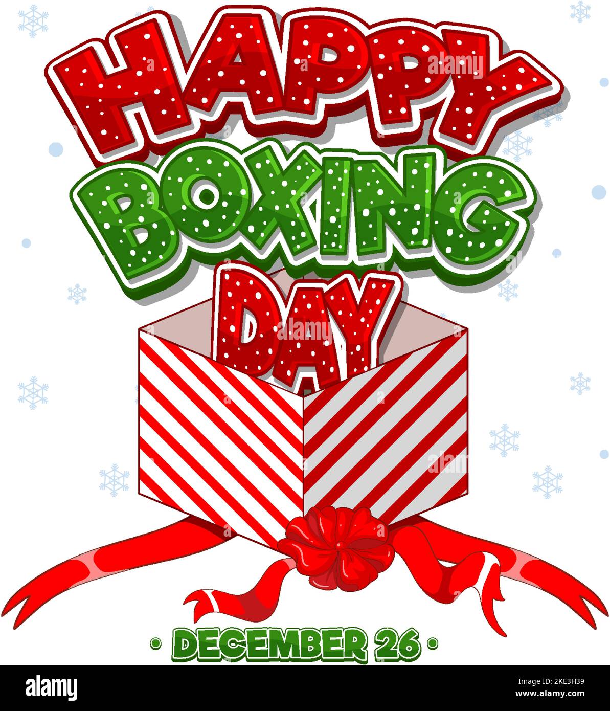 Happy Boxing Day banner design illustration Stock Vector Image & Art ...