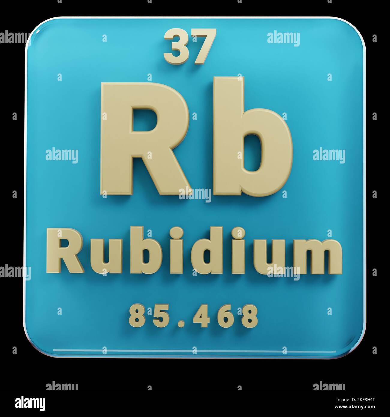 Beautiful abstract illustrations Standing black and red Rubidium ...