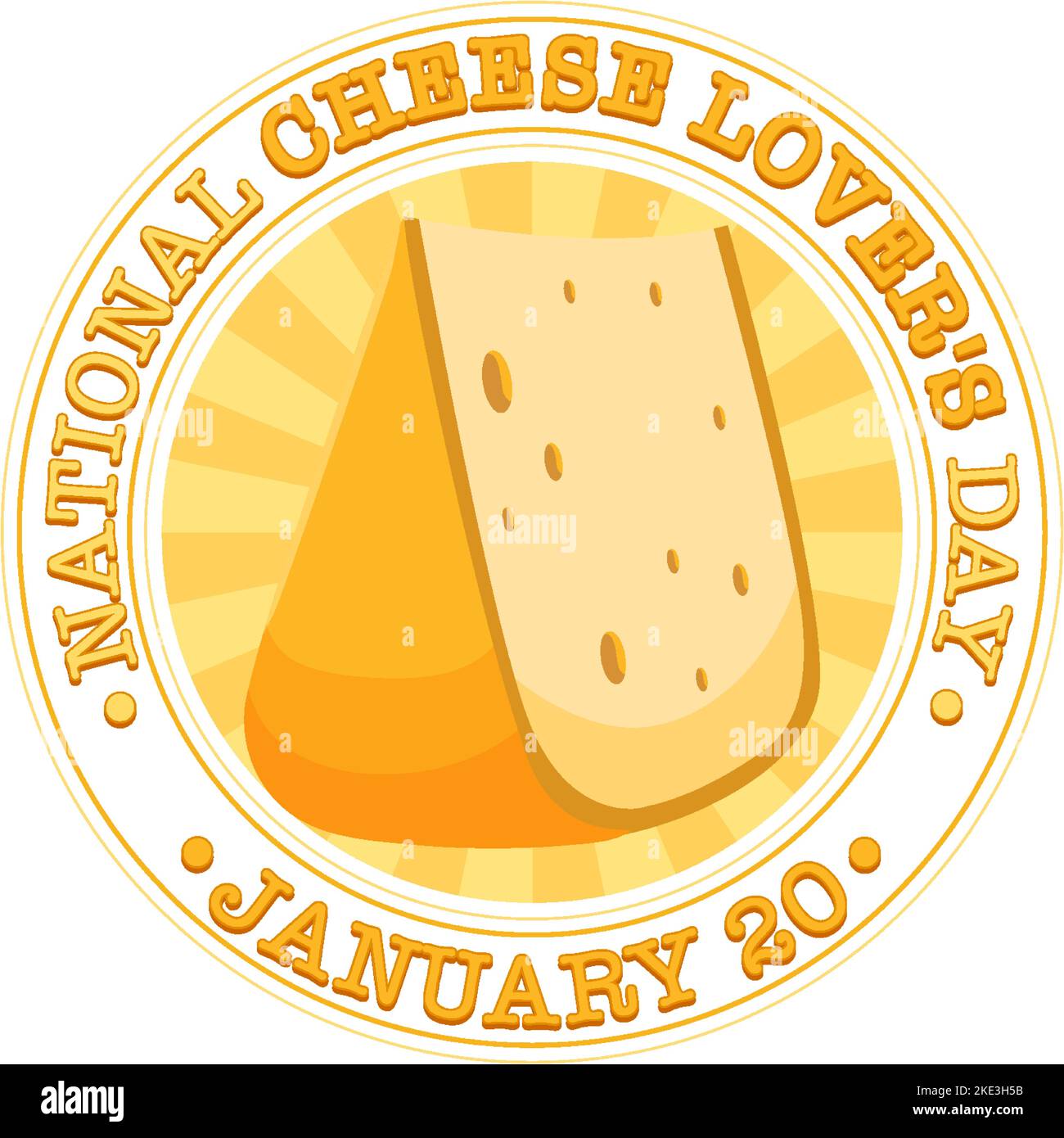 Cheese lovers day Stock Vector Images - Alamy