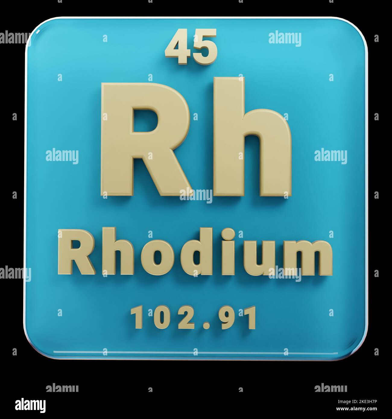 Beautiful abstract illustrations Standing black and red Rhodium element ...