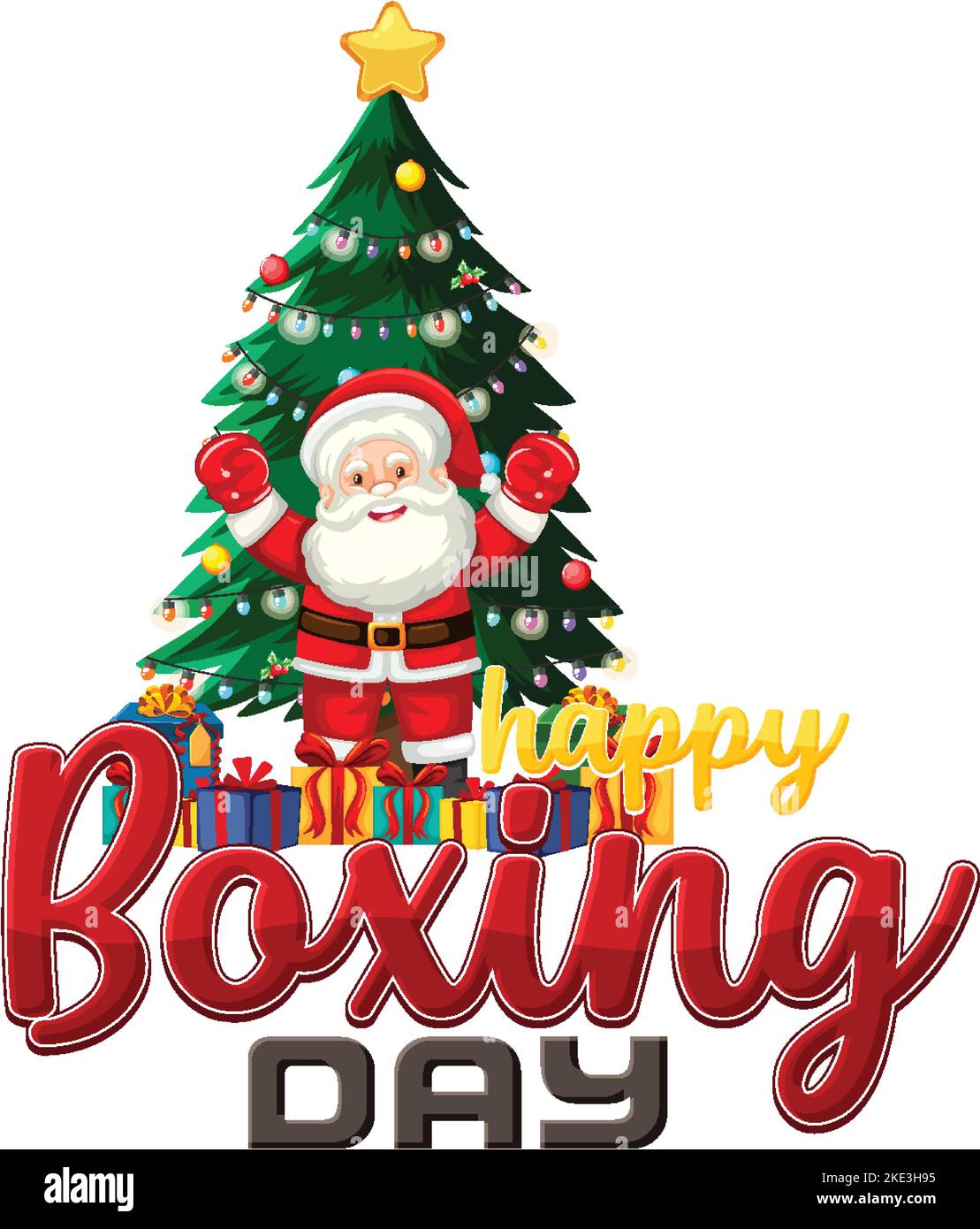 Boxing Day Banner Design illustration Stock Vector Image & Art - Alamy