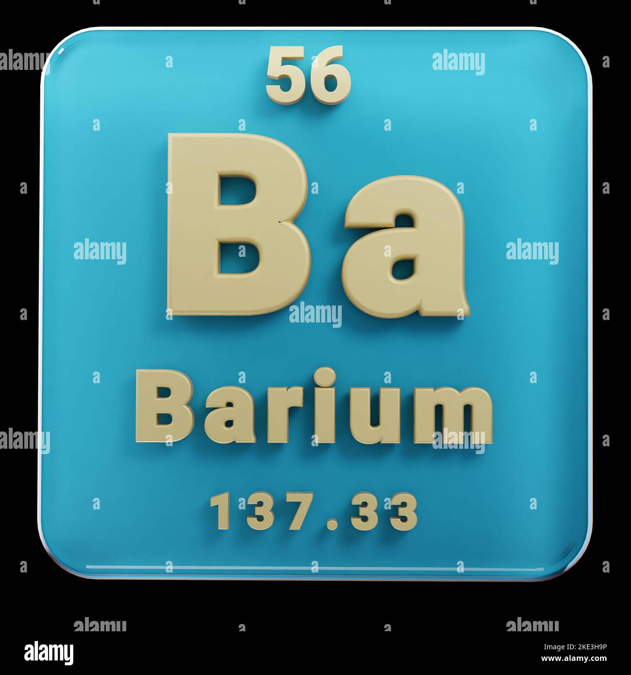 Beautiful abstract illustrations Standing black and red Barium element ...