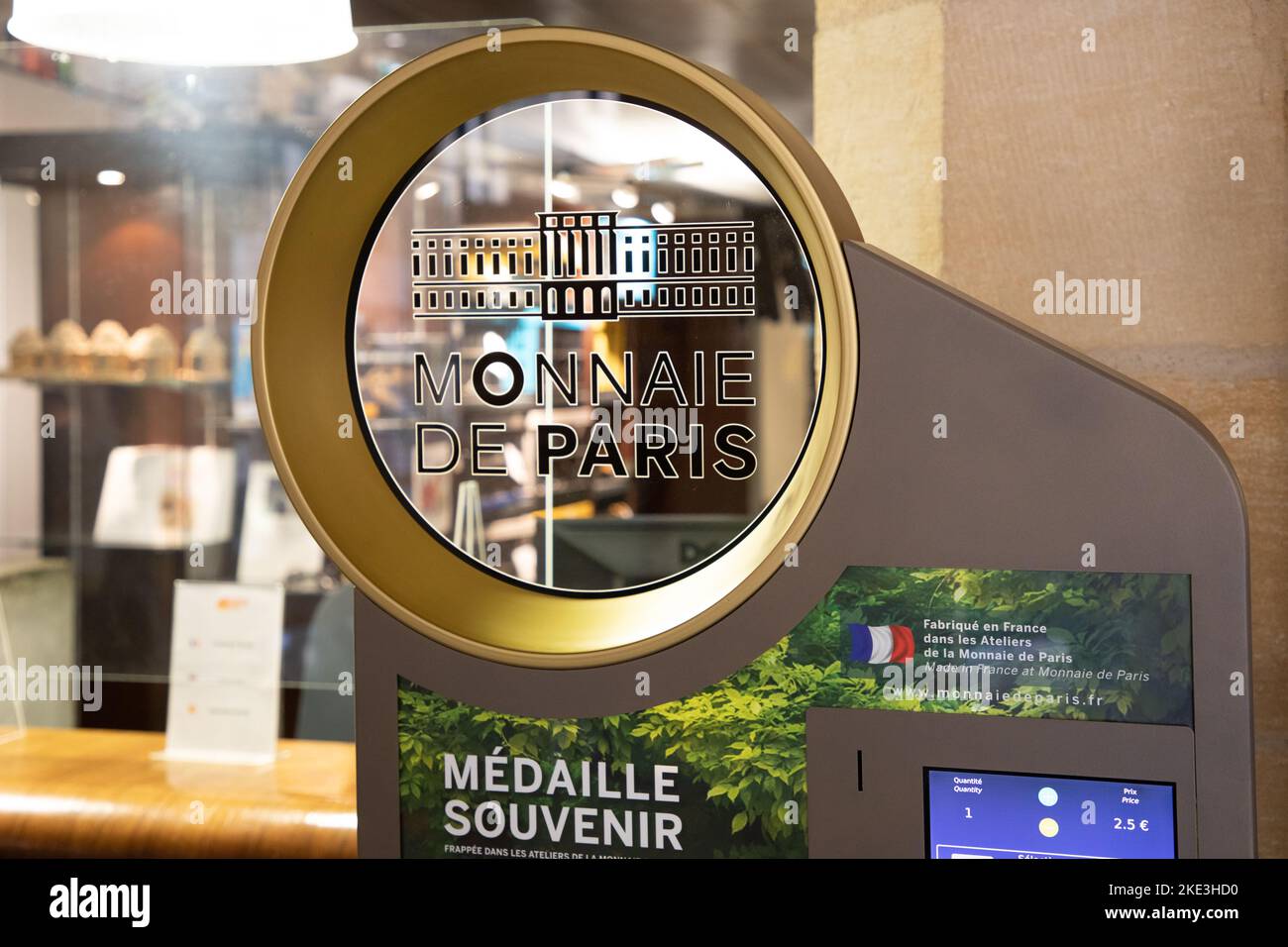 Bordeaux , Aquitaine France - 11 02 2022 : monnaie de paris sign logo ...