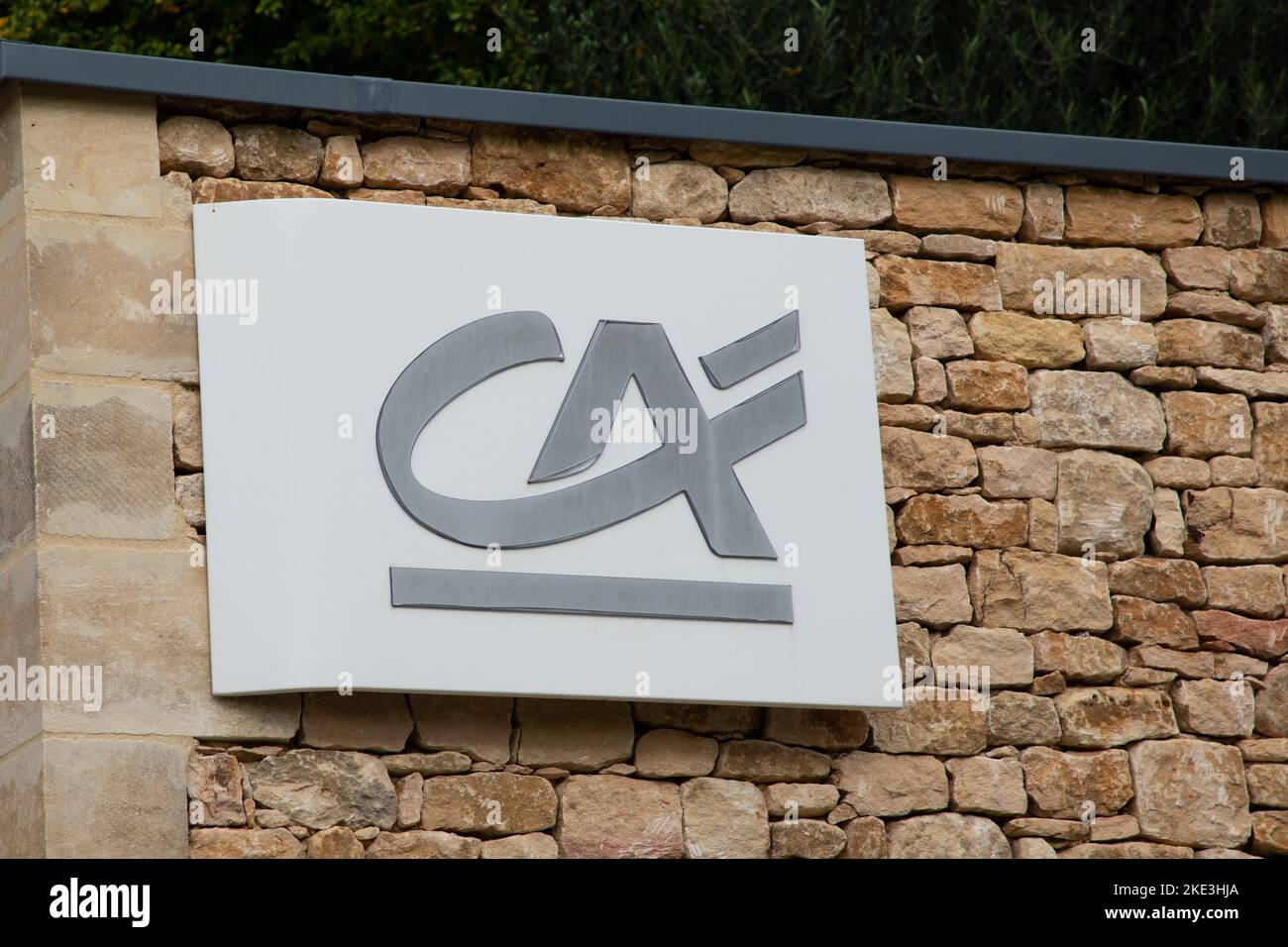 Bordeaux , Aquitaine France - 11 02 2022 : ca logo brand and sign text ...