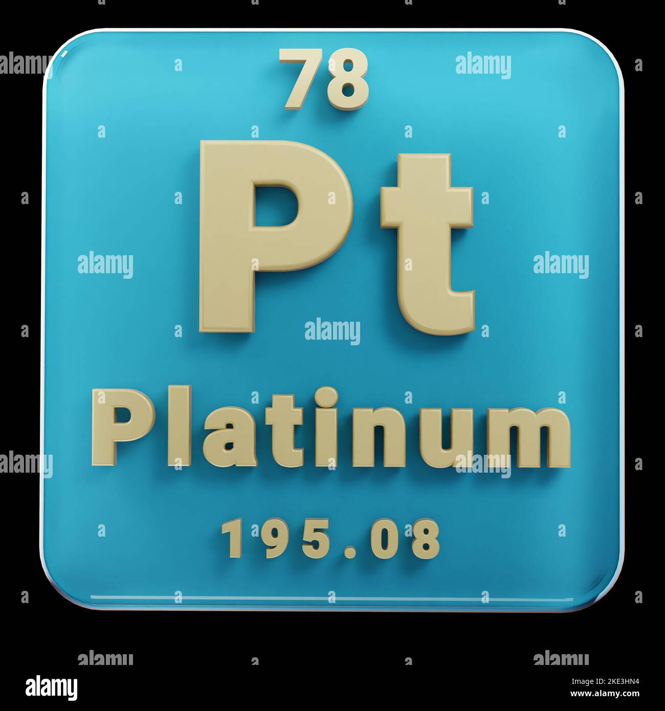 Periodic table elements platinum hi-res stock photography and images ...