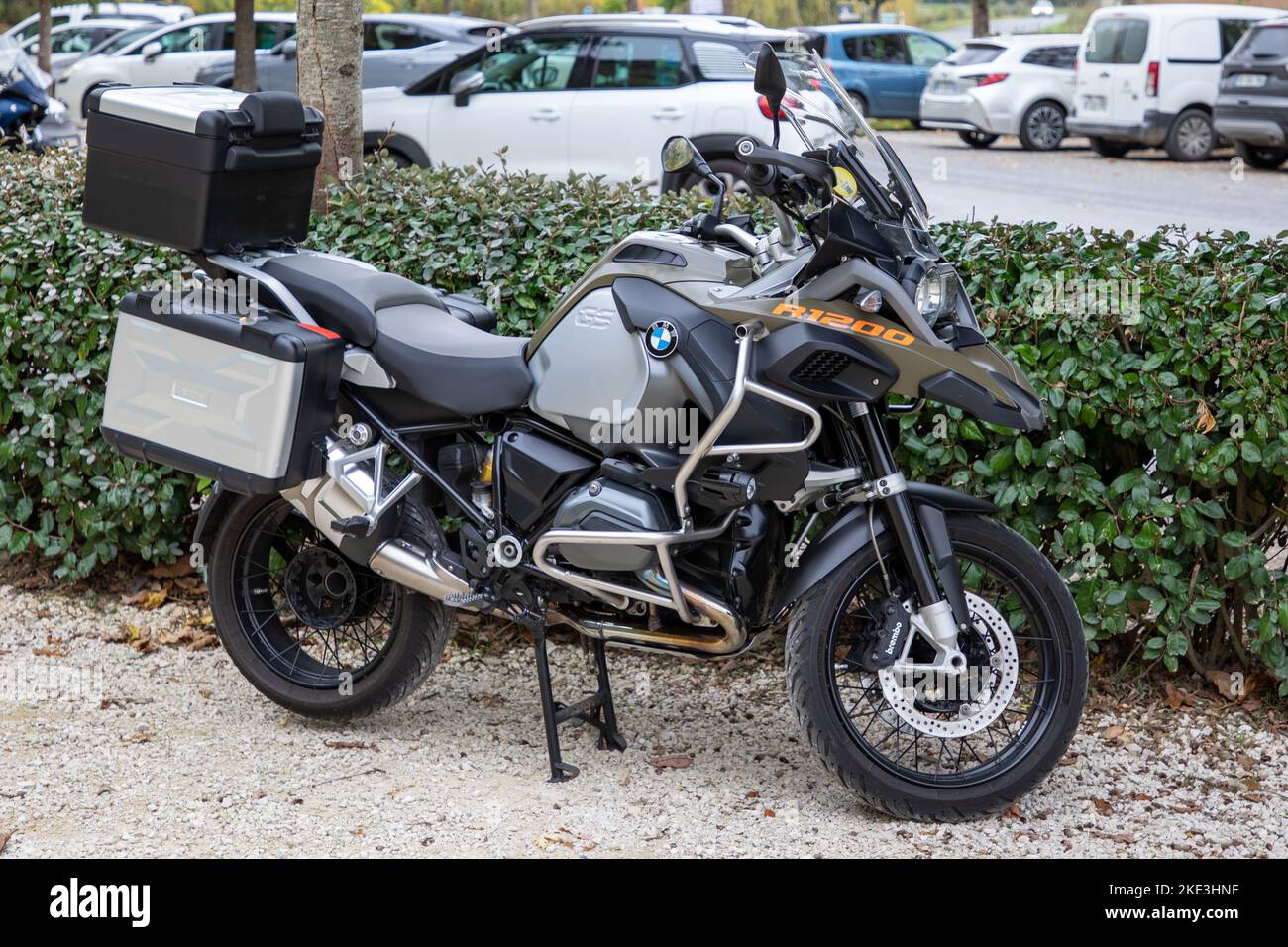 Bordeaux , Aquitaine France - 10 30 2022 : BMW 1250 GS adventure triple ...