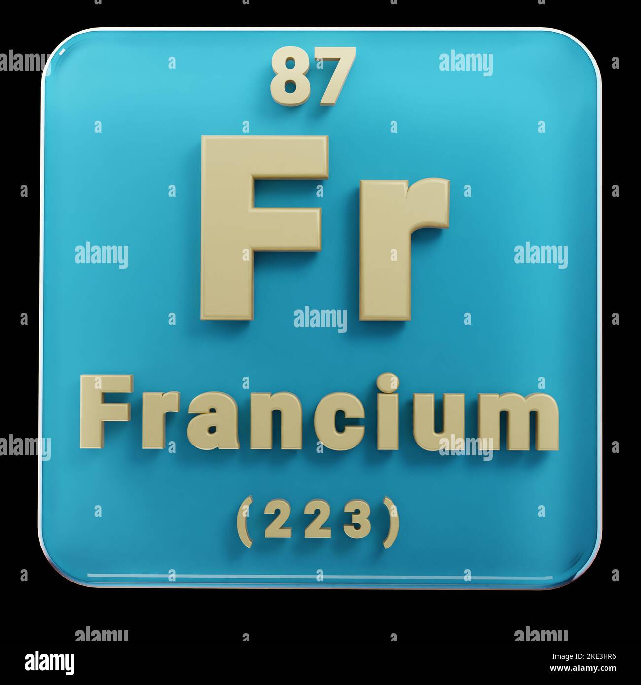 Beautiful abstract illustrations Standing black and red Francium ...