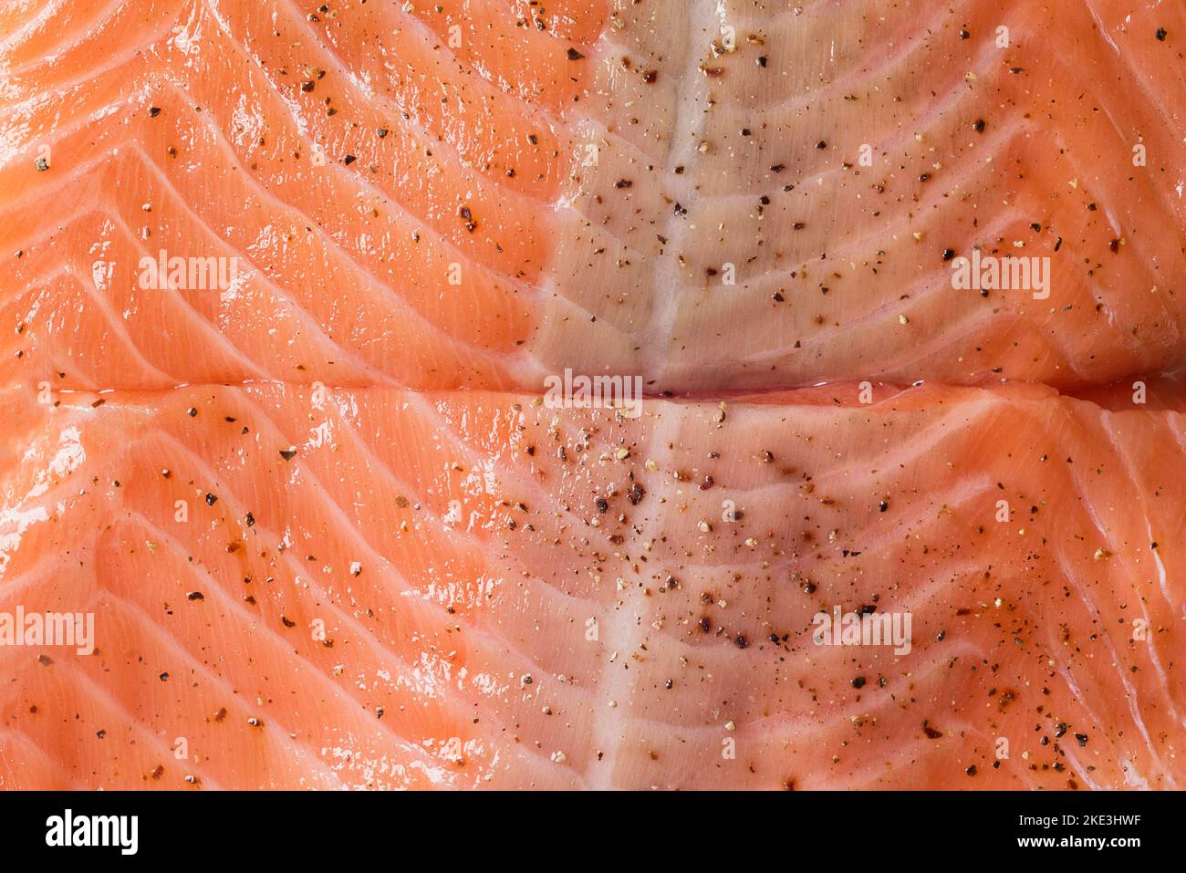 Salmon meat texture hi-res stock photography and images - Alamy