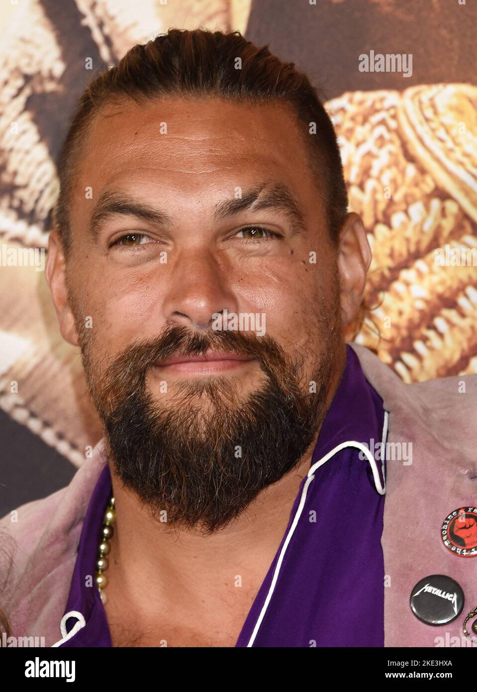 Jason Momoa arriving at the "Slumberland" Los Angeles Premiere held at ...