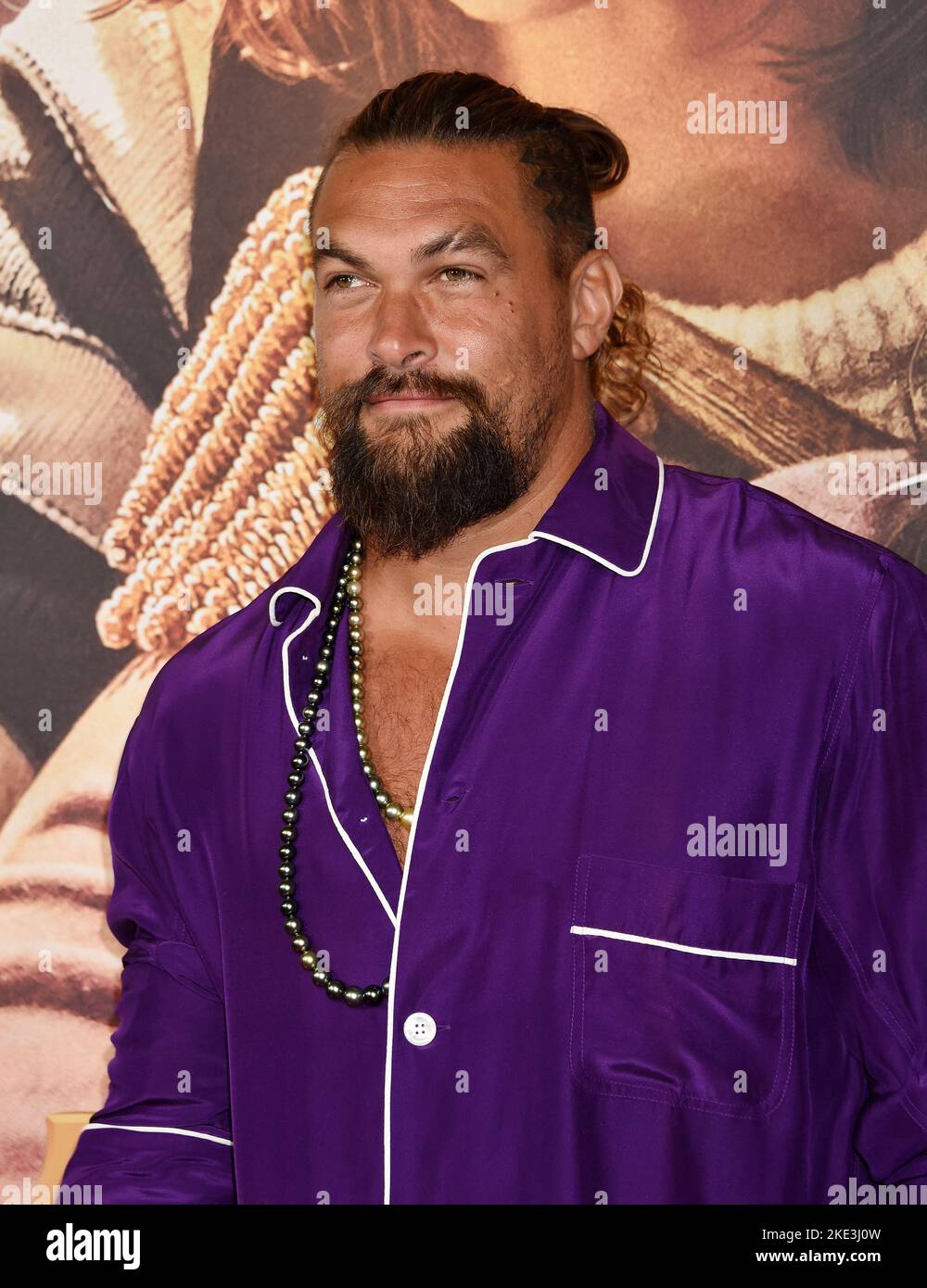 Jason Momoa arriving at the "Slumberland" Los Angeles Premiere held at ...
