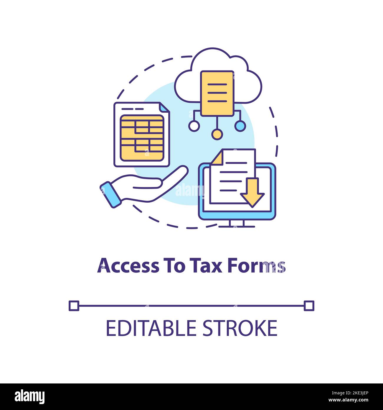 Forms processing Stock Vector Images - Alamy