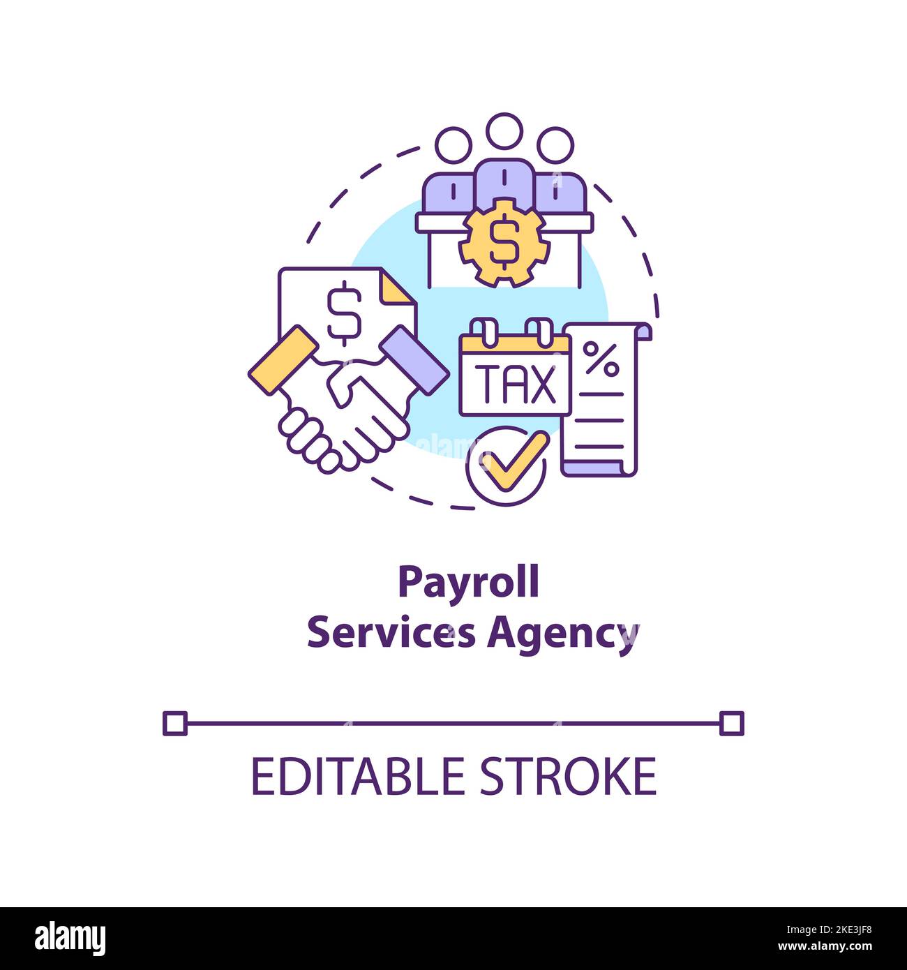 Payroll Processing Icon