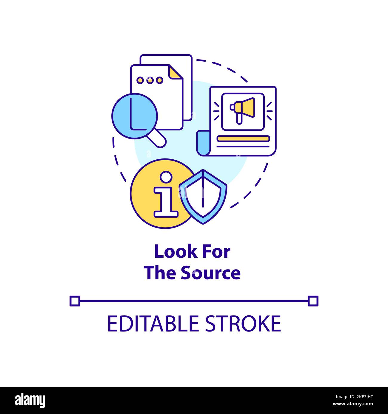 Fake news image Stock Vector Images - Alamy