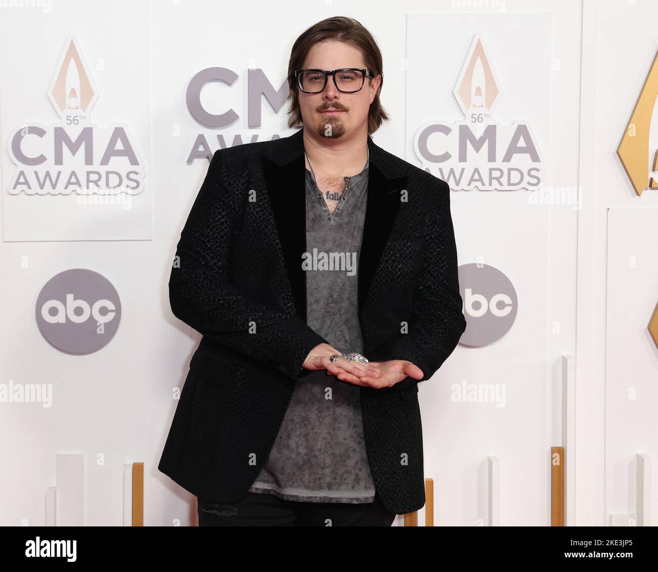 Hardy arriving at the 56th Annual Country Music Association Awards held ...