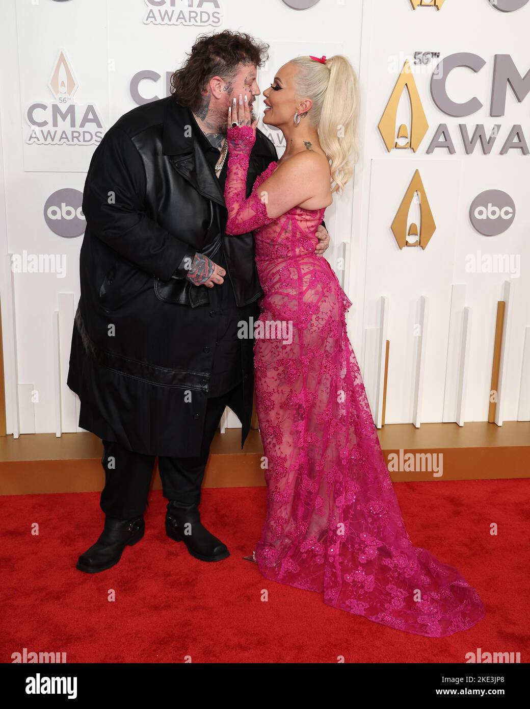 Jelly Roll arriving at the 56th Annual Country Music Association Awards ...