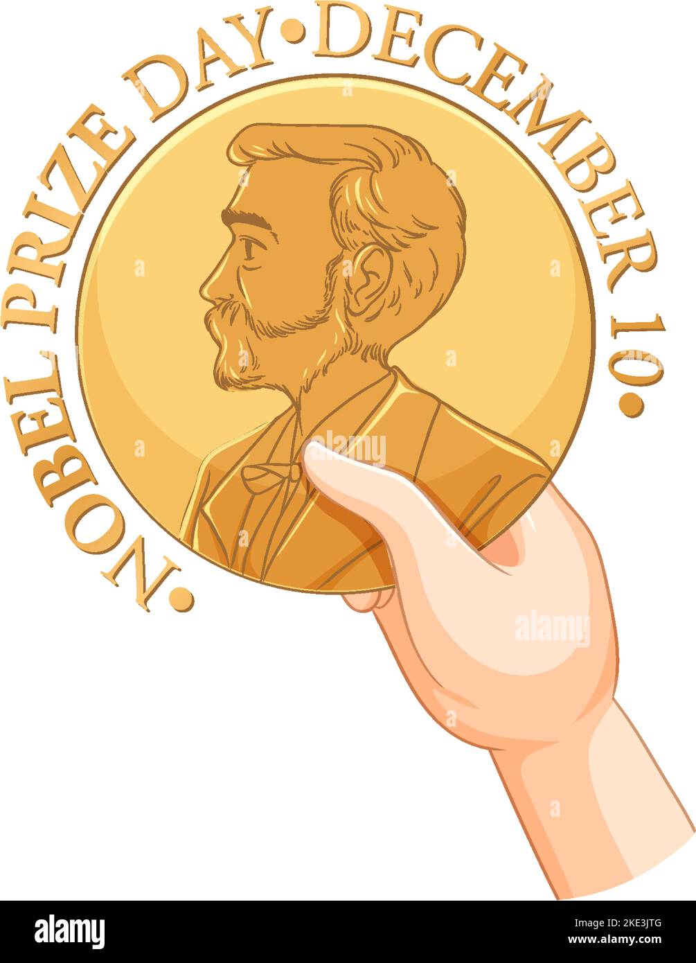 Nobel Prize Day Banner Design illustration Stock Vector Image & Art - Alamy