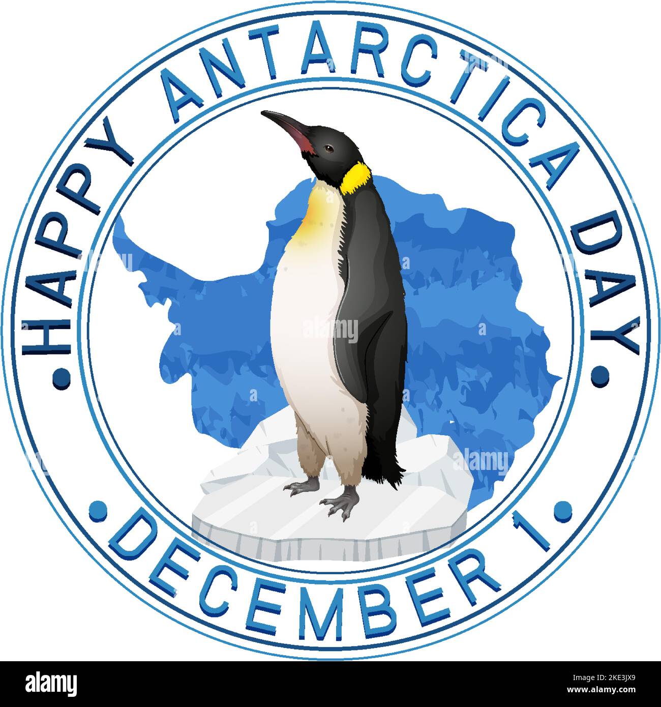 Antarctica day poster template illustration Stock Vector Image & Art ...