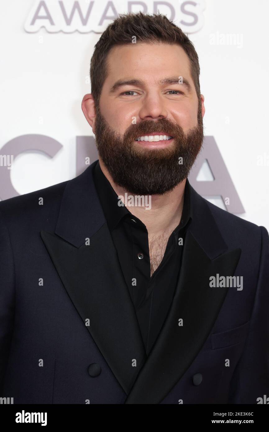 Jordan Davis arriving at the 56th Annual Country Music Association ...