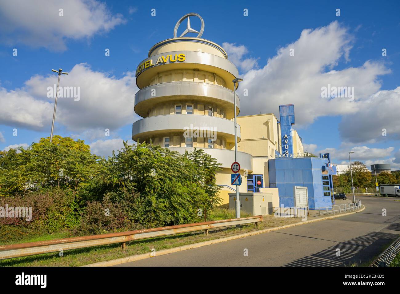 Motel AVUS, Westend, Charlottenburg, Berlin, Deutschland Stock Photo ...