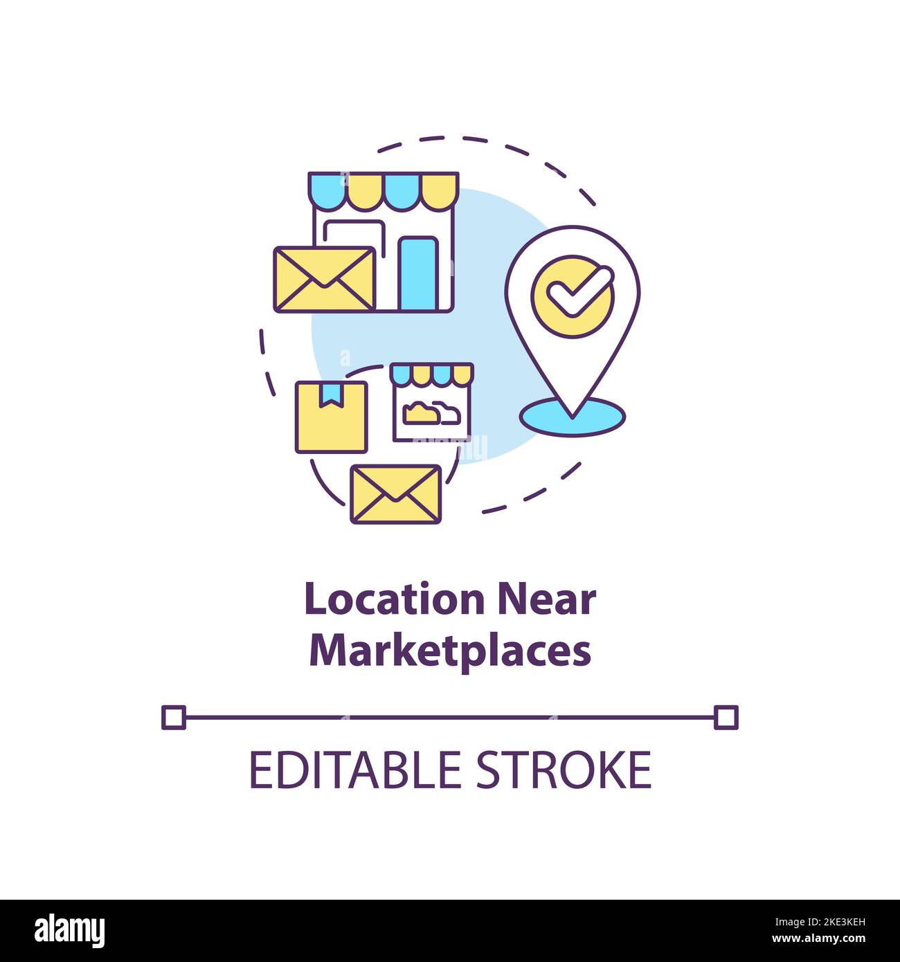 Marketplaces Stock Vector Images - Alamy