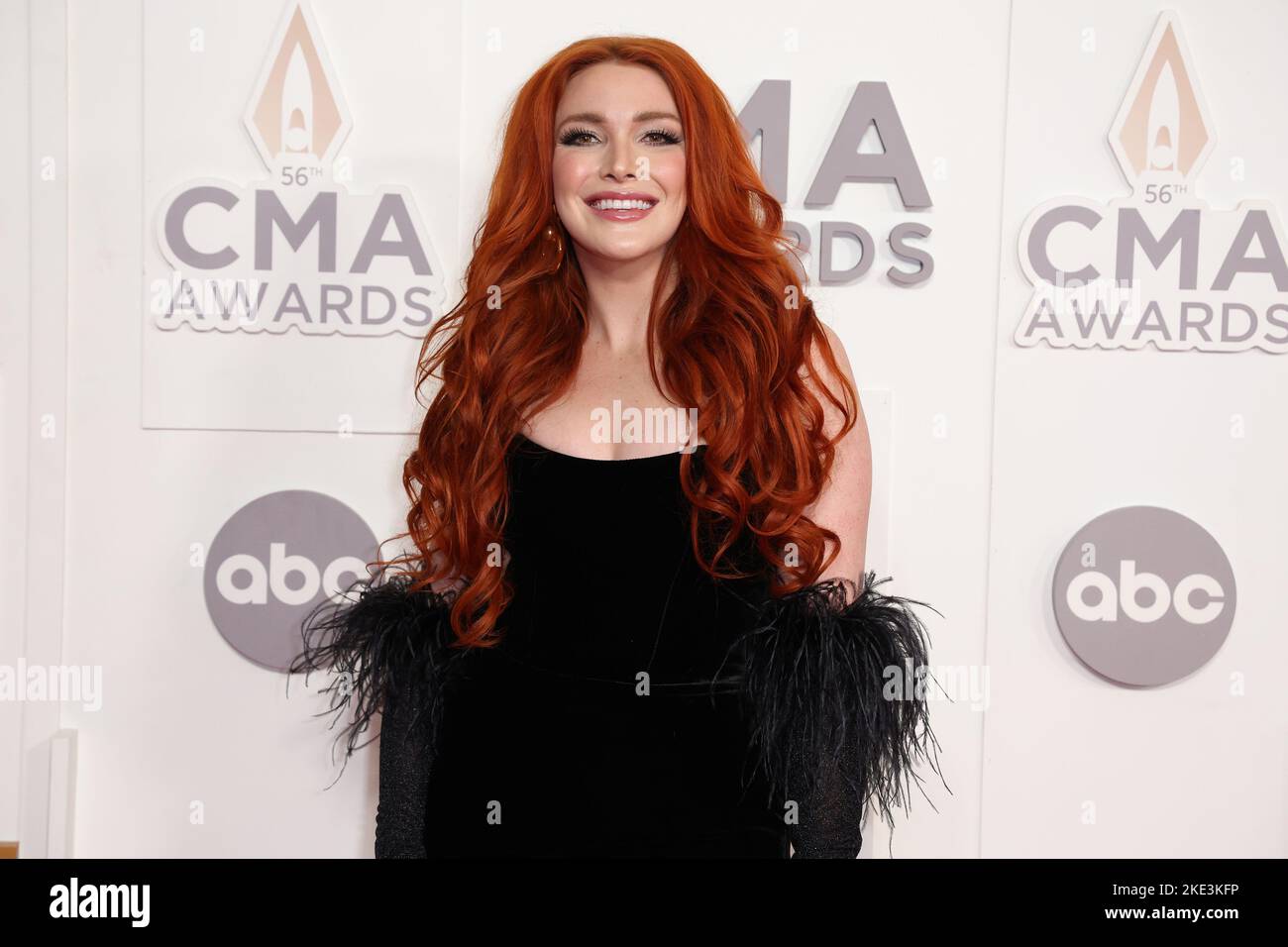 Caylee Hammack arriving at the 56th Annual Country Music Association ...