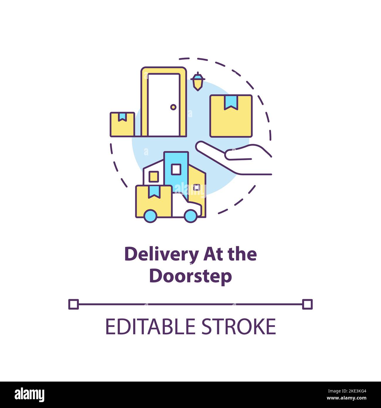 Doorstep Stock Vector Images - Alamy