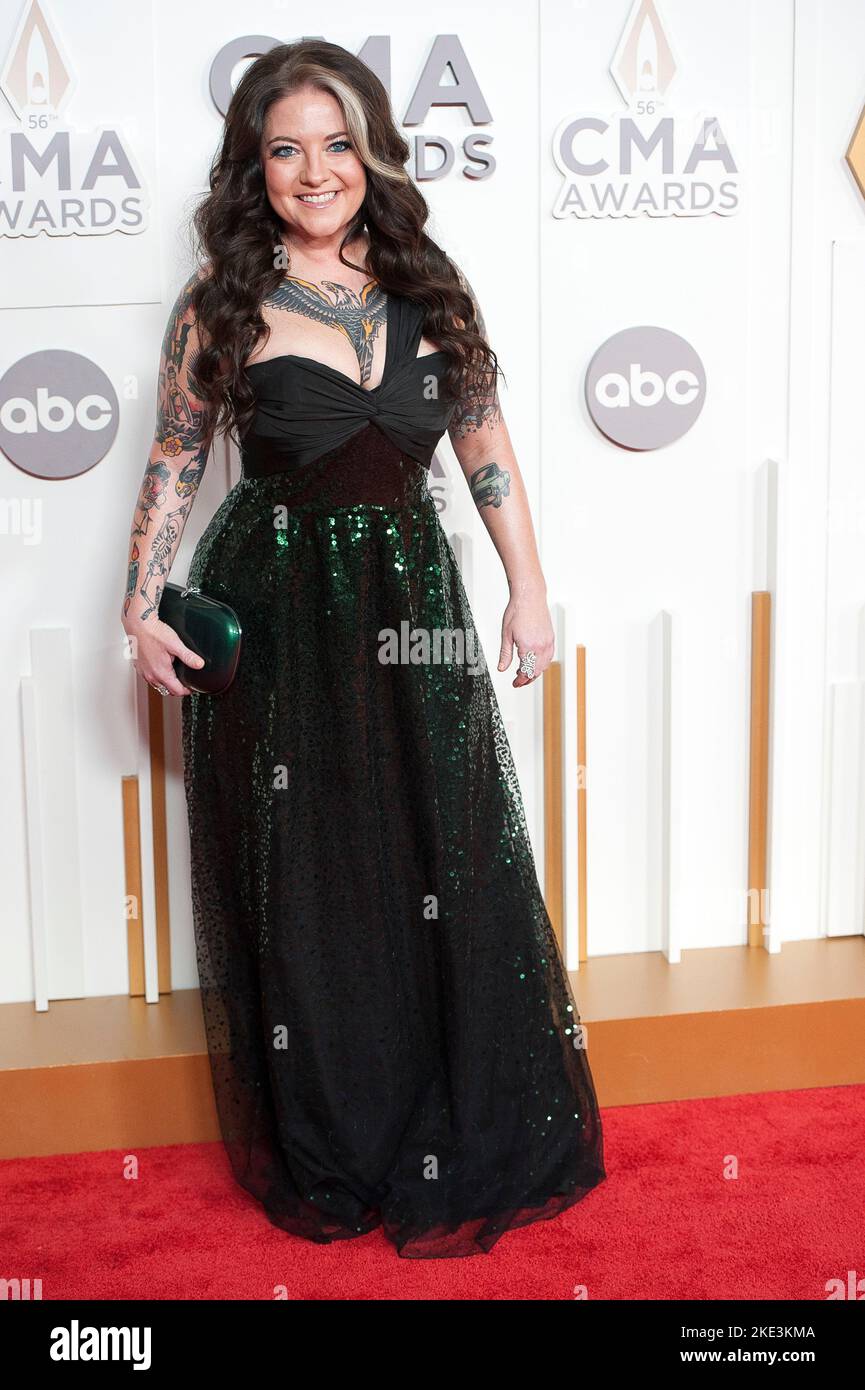 Nov. 09, 2022 - Nashville, Tennessee; USA - Singer ASHLEY McBRYDE ...