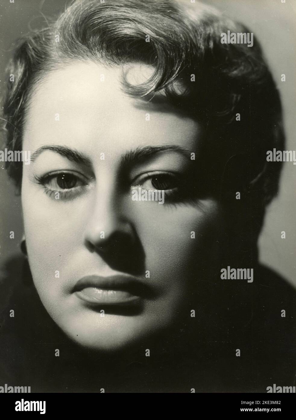 Italian singer and film actress Alda Mangini, Italy 1950s Stock Photo ...