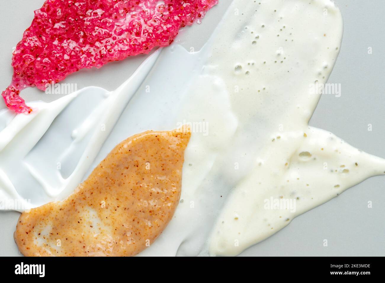 cream white makeup beauty lotion cosmetic skin care liquid sample clean ...