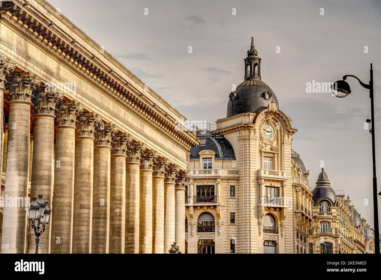 Paris landmarks in autumn, HDR Image Stock Photo - Alamy
