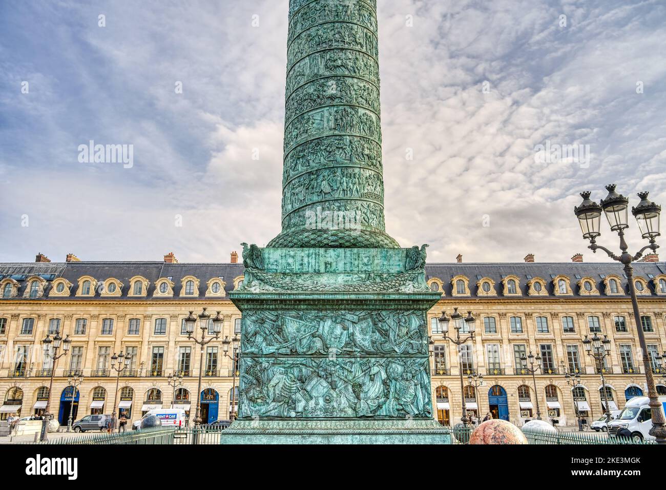 Paris landmarks in autumn, HDR Image Stock Photo - Alamy