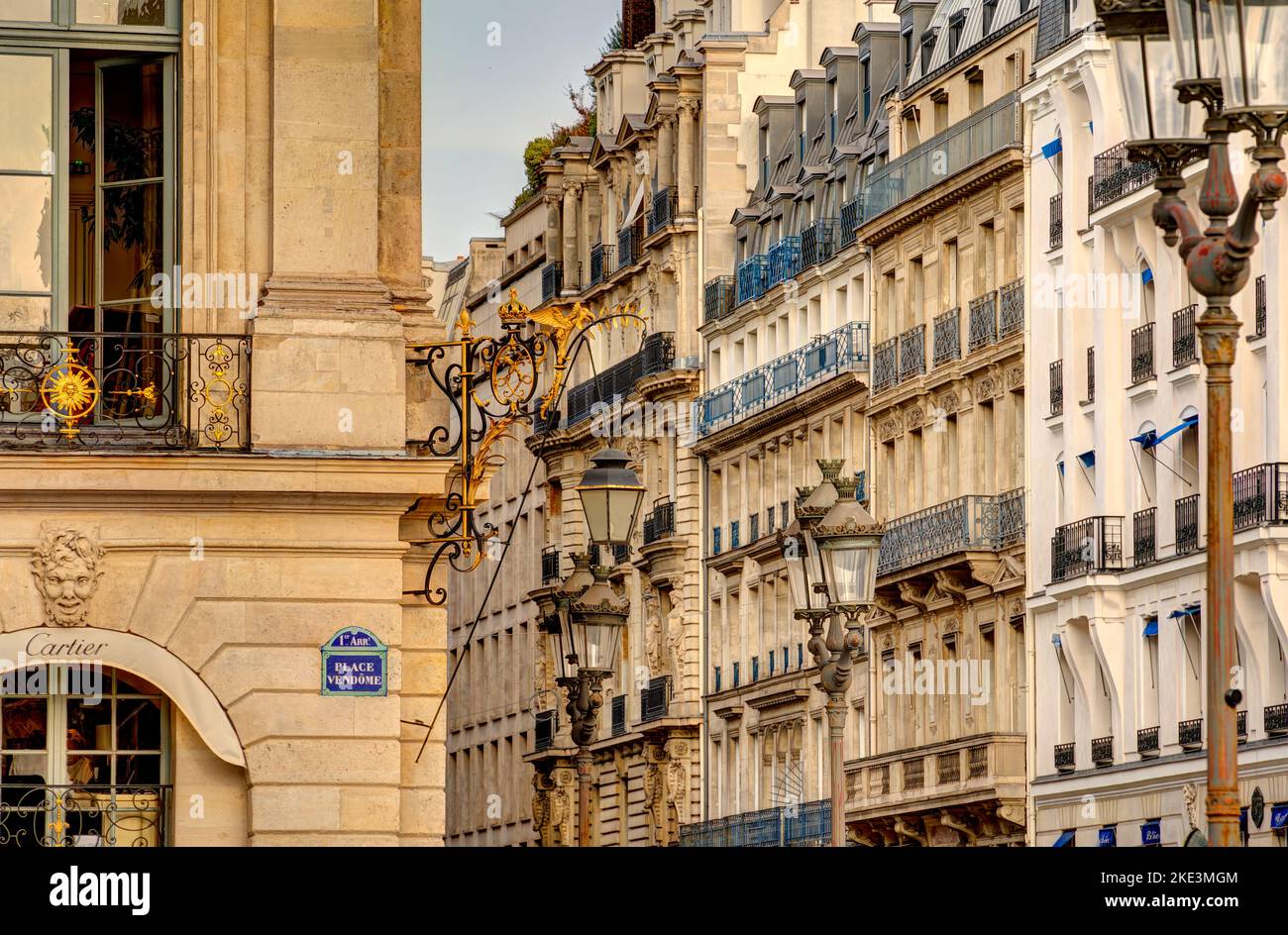 Paris landmarks in autumn, HDR Image Stock Photo - Alamy
