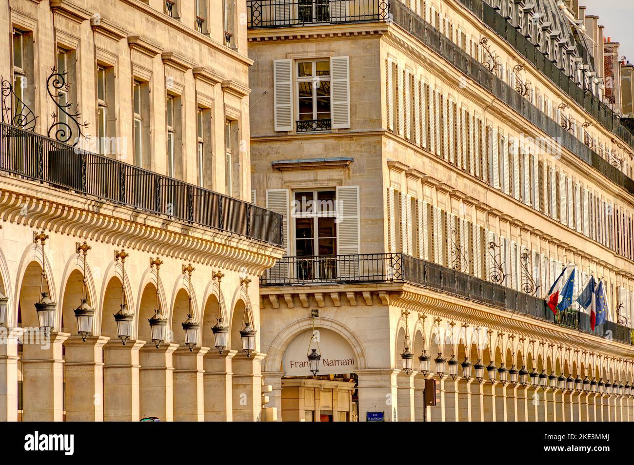 Paris landmarks in autumn, HDR Image Stock Photo - Alamy