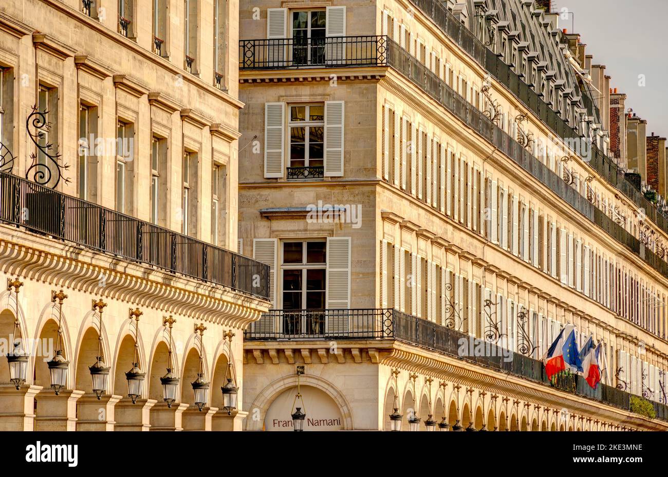 Paris landmarks in autumn, HDR Image Stock Photo - Alamy