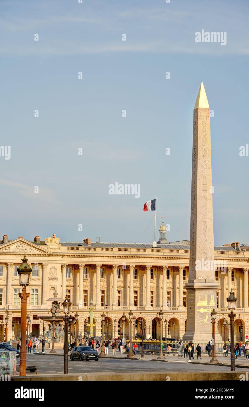 Paris landmarks in autumn, HDR Image Stock Photo - Alamy