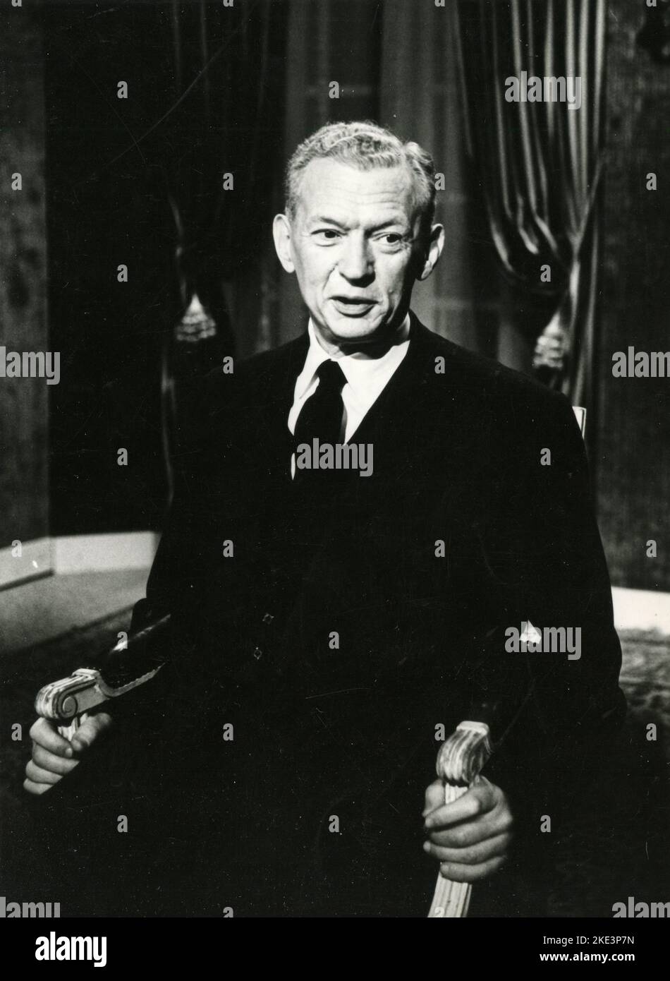 French politician and Prime Minister Maurice Couve de Murville, Paris ...