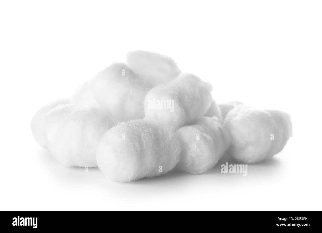 Organic cotton balls Cut Out Stock Images & Pictures - Alamy