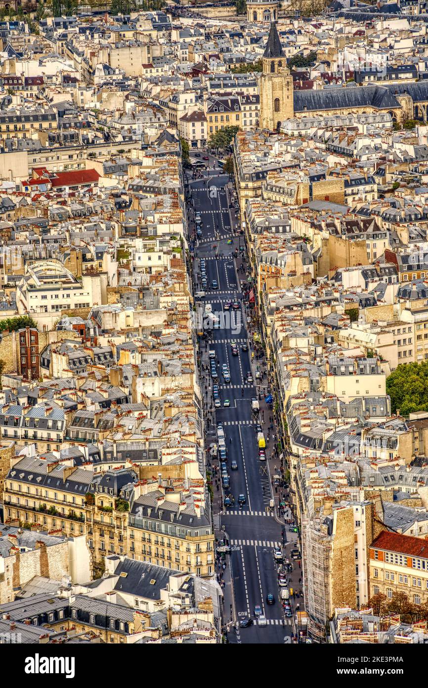 Parisian panoramic view hi-res stock photography and images - Alamy