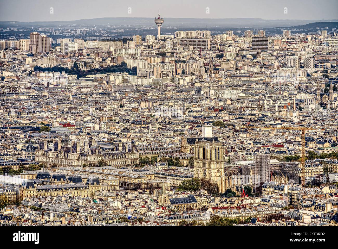 Parisian panoramic view hi-res stock photography and images - Alamy