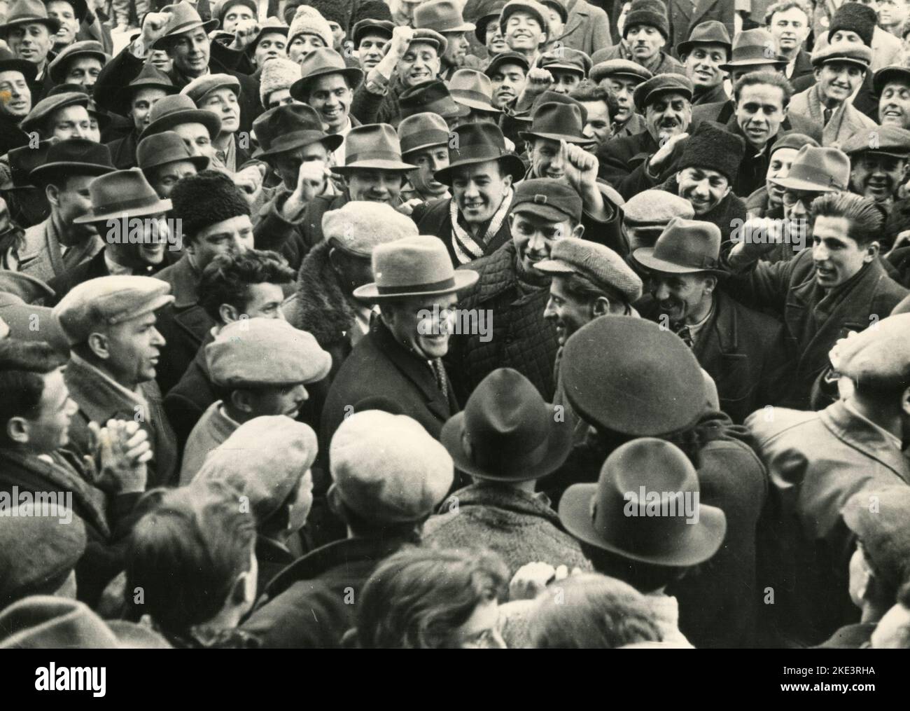 Romanian Workers Party Secretary General Gheorghe Gheorghiu-Dej ...