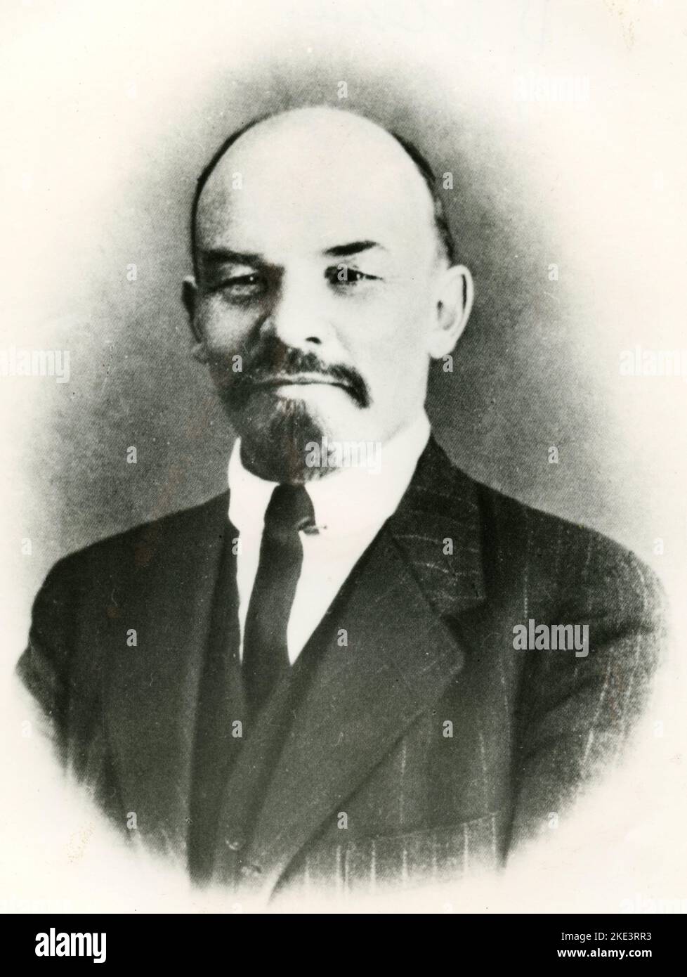 Portrait of Russian politician and revolutionary Vladimir Ilych Ulyanov ...