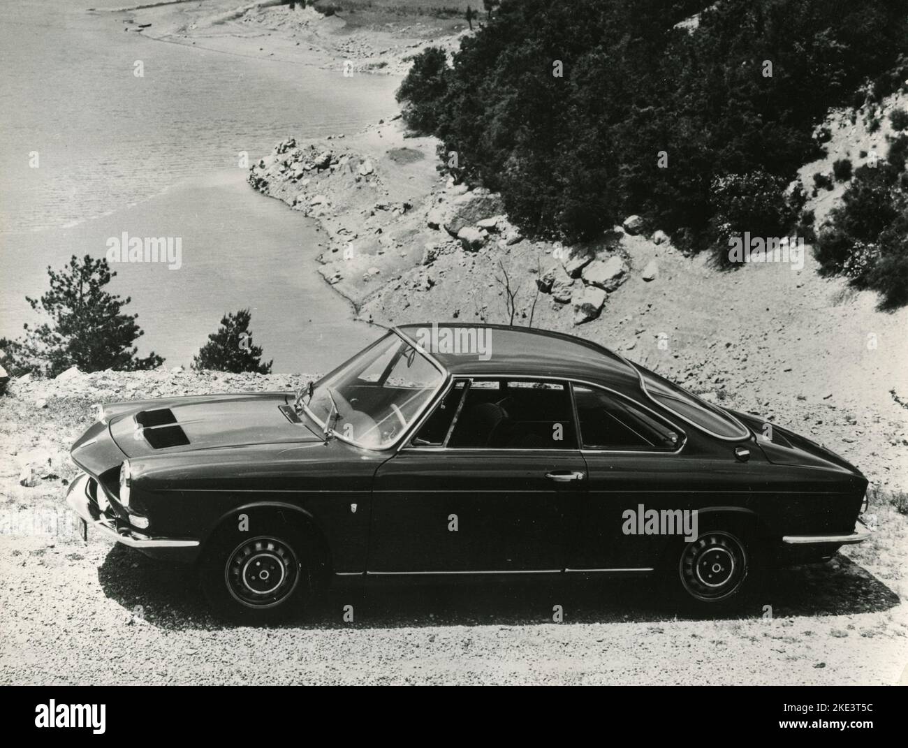 Simca 1200 S Coupé Bertone car , Italy 1967 Stock Photo - Alamy