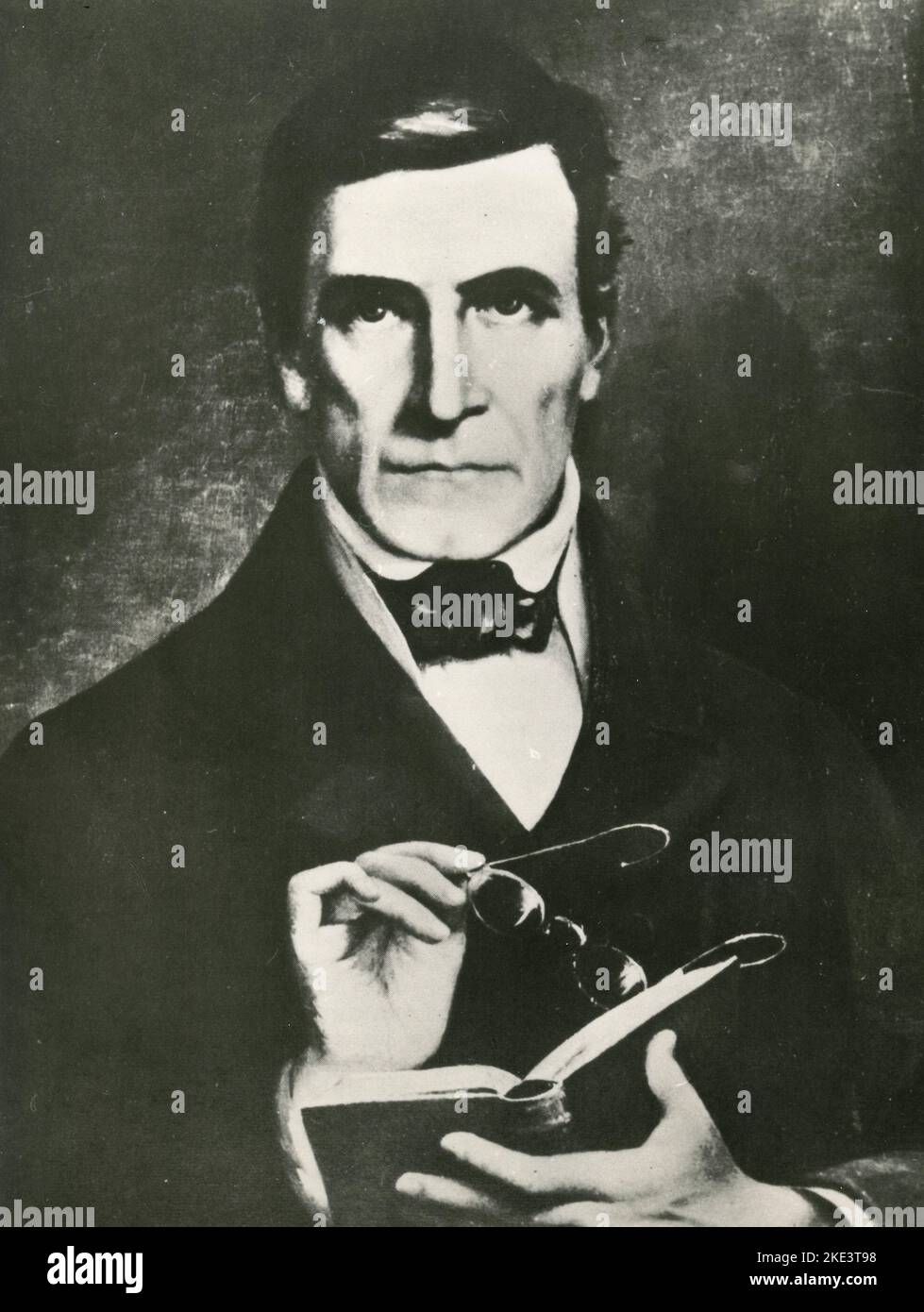 Portrait of former Venezuela President Jose Maria Vargas, 1830s Stock ...