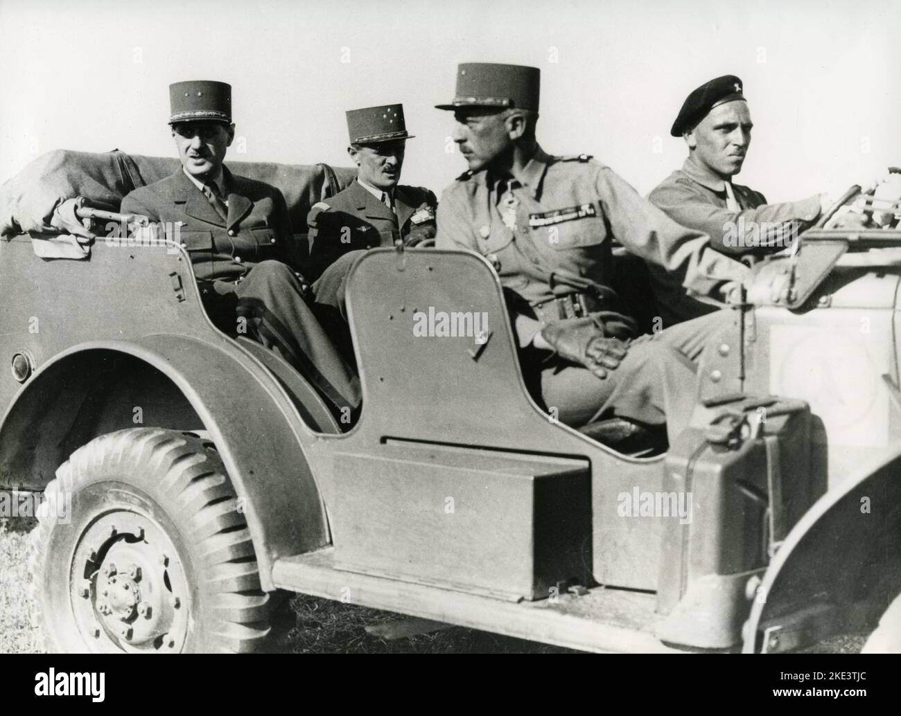 French General and politician President Charles De Gaulle in uniform ...