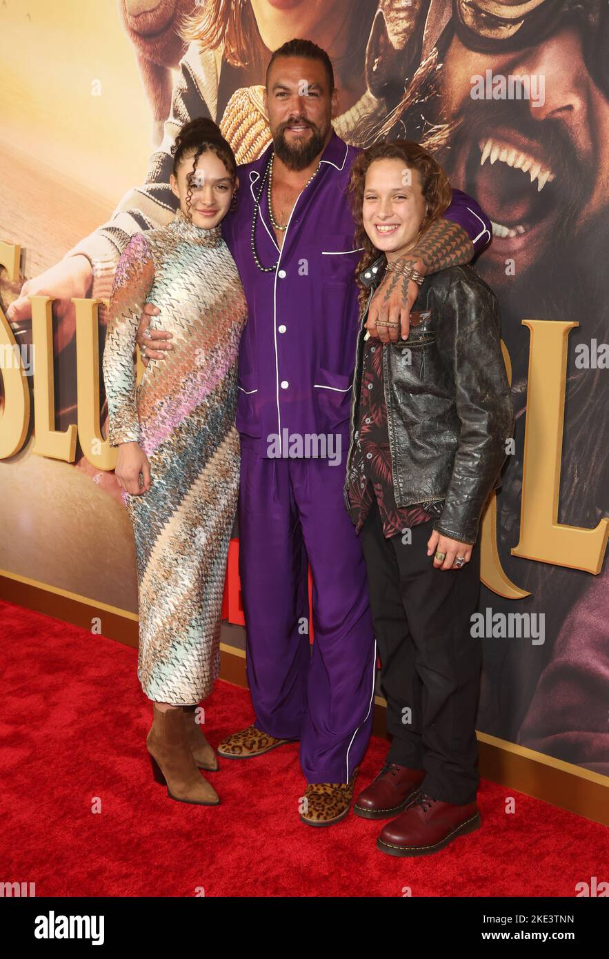 9 November 2022 -Los Angeles, California - Jason Momoa, Lola Iolani ...