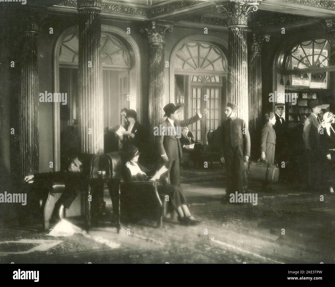 German actor Max Linder in the movie Max, the King of the Circus (Max ...